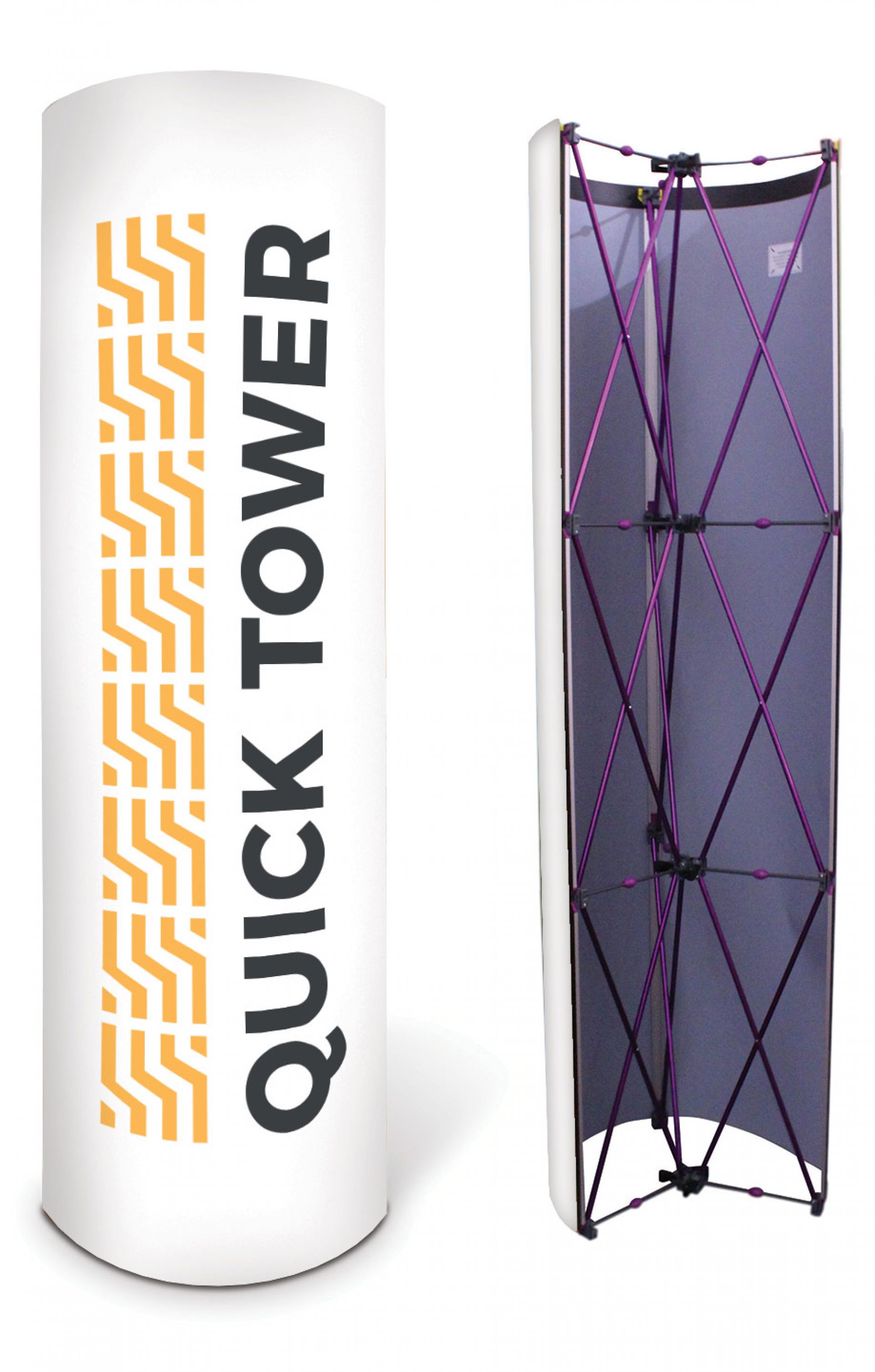 Quick Tower - Totem parapluie - Expocom - Impression numérique ...