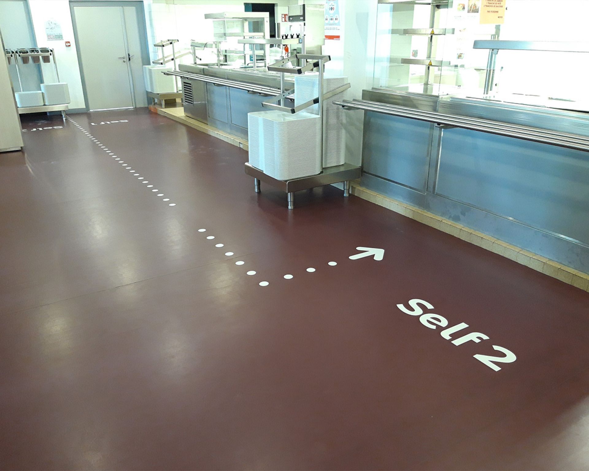 marquage au sol - Expocom - Signalétique, enseigne et décors sur mesure ...